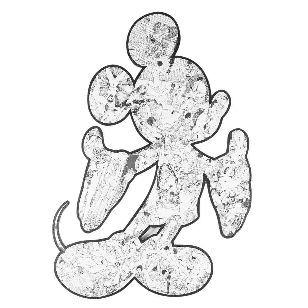 BURRY BUERMANS "MICKEY 18+" Original Artwork – BECAUSE ART MATTERS