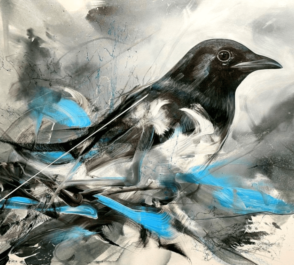 L7 Matrix "Alta in nivis" Original Artwork on Canvas - Because Art ...